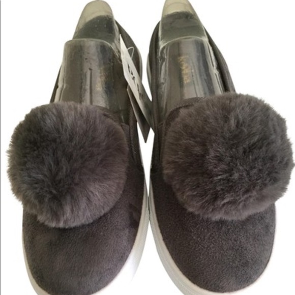 Kooba | Shoes | Nwt Kooba Pom Pom Sneakersslippers | Poshmark